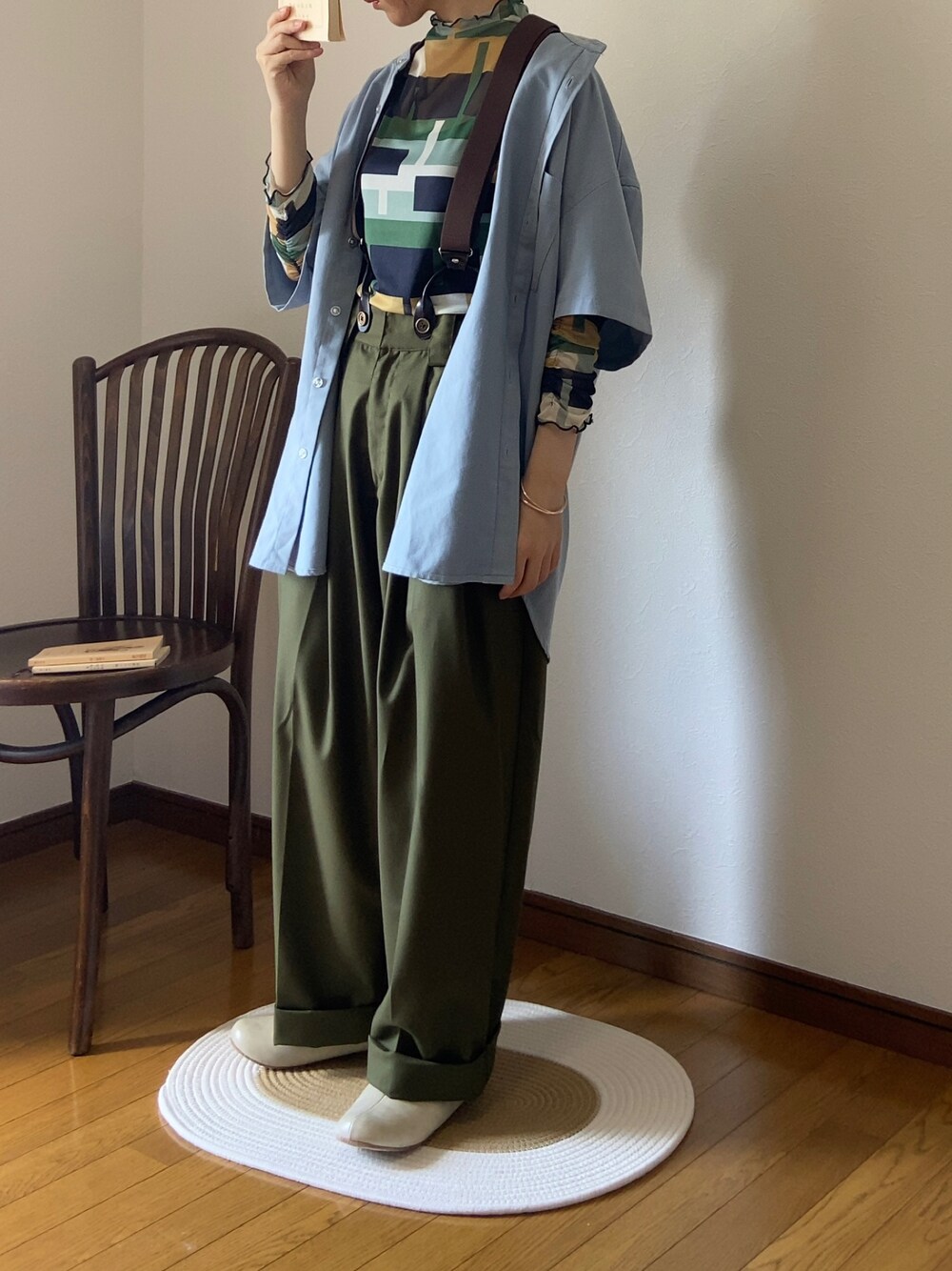 nishimaru｜MUHETのスラックスを使ったコーディネート - WEAR