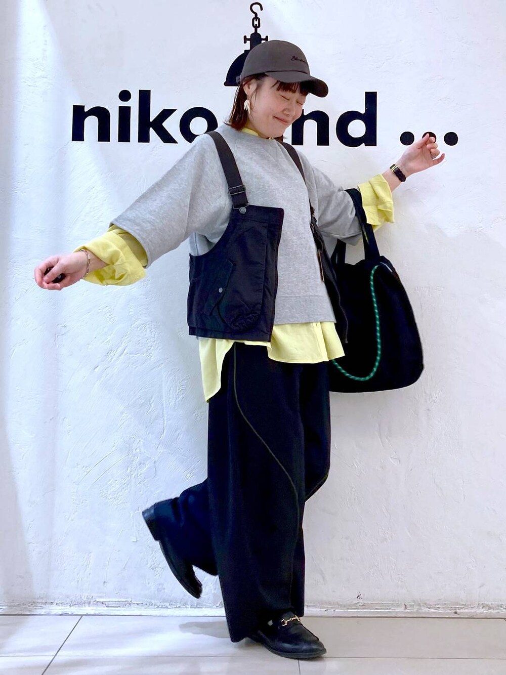 カワモト(niko and... ゆめタウン広島)｜niko and...のベストを使ったコーディネート - WEAR