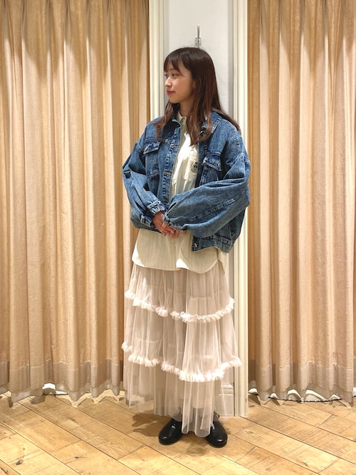 ゆい(SM2 MIDORI松本)｜Samansa Mos2のスカートを使ったコーディネート - WEAR