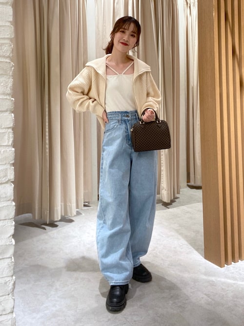 Rina（FREE'S MARTルクア大阪）｜FREE'S MARTのキャミソールを使ったコーディネート - WEAR