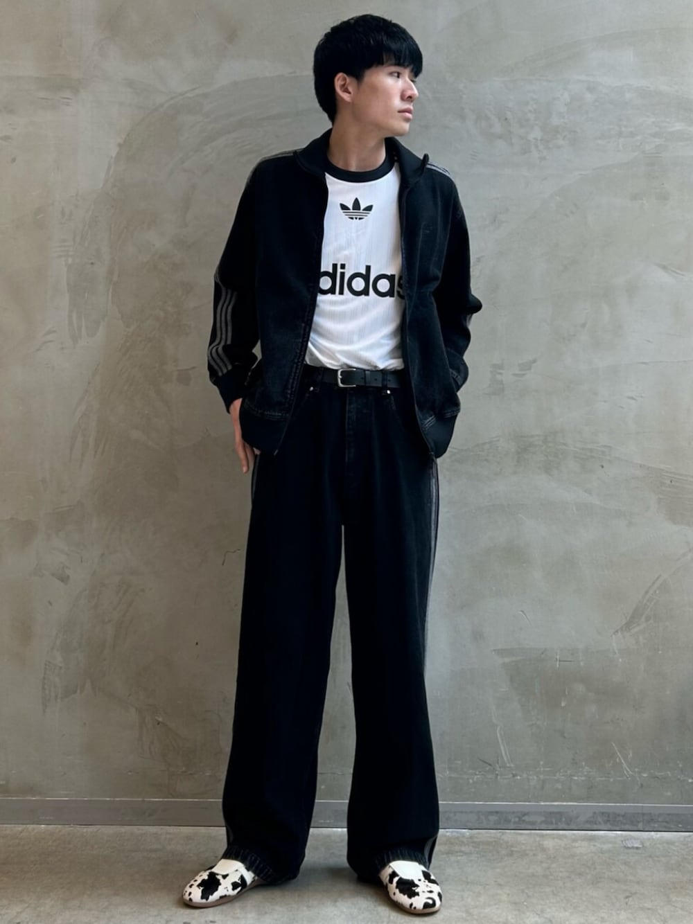 アディカラー デニム ファイヤーバード トラックトップ、アディカラー 半袖Tシャツ、アディカラー デニム ファイヤーバードパンツ、テコンドー ...