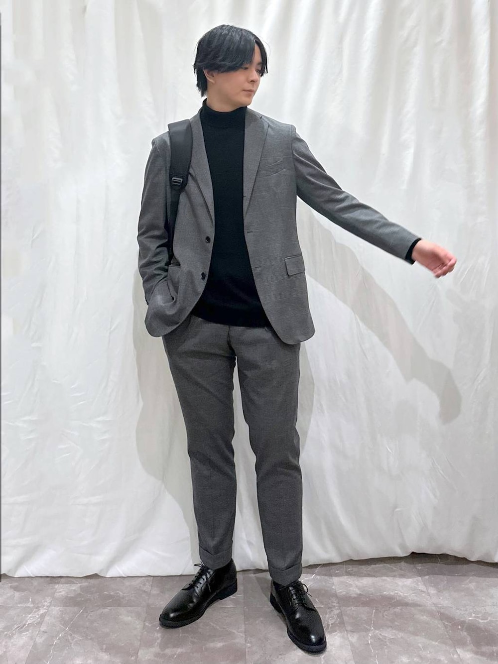 kazuo(GLOBAL WORK 甲子園店)｜GLOBAL WORKのバックパック/リュックを使ったコーディネート - WEAR