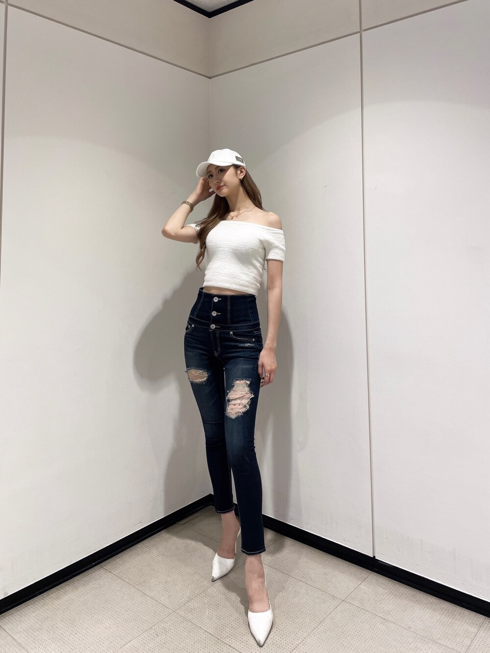 Juria(GYDA)｜GYDAのデニムパンツを使ったコーディネート - WEAR