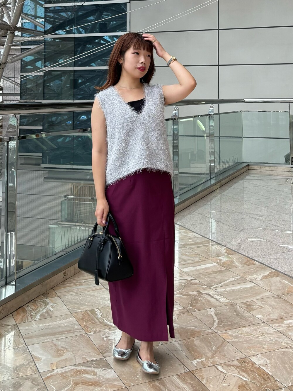 まっしー(un dix cors東武池袋)｜un dix corsのスカートを使ったコーディネート - WEAR