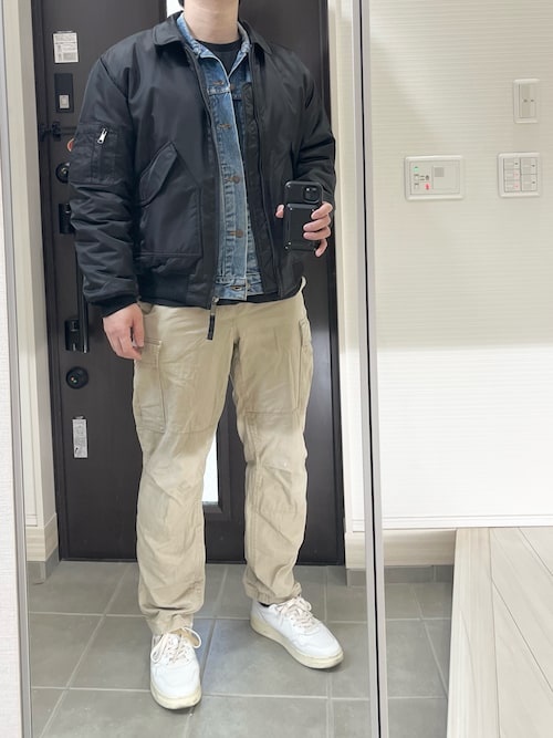 Chris｜Alpha Industriesのカーゴパンツを使ったコーディネート - WEAR