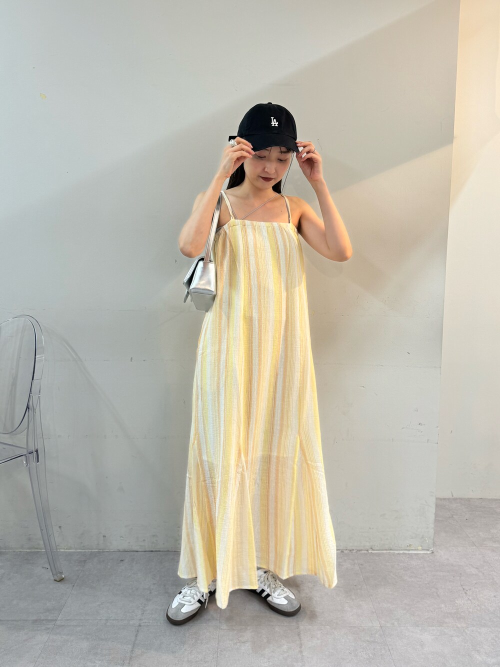 yuka tanaka(Kastane北千住)｜Kastaneのワンピースを使ったコーディネート - WEAR