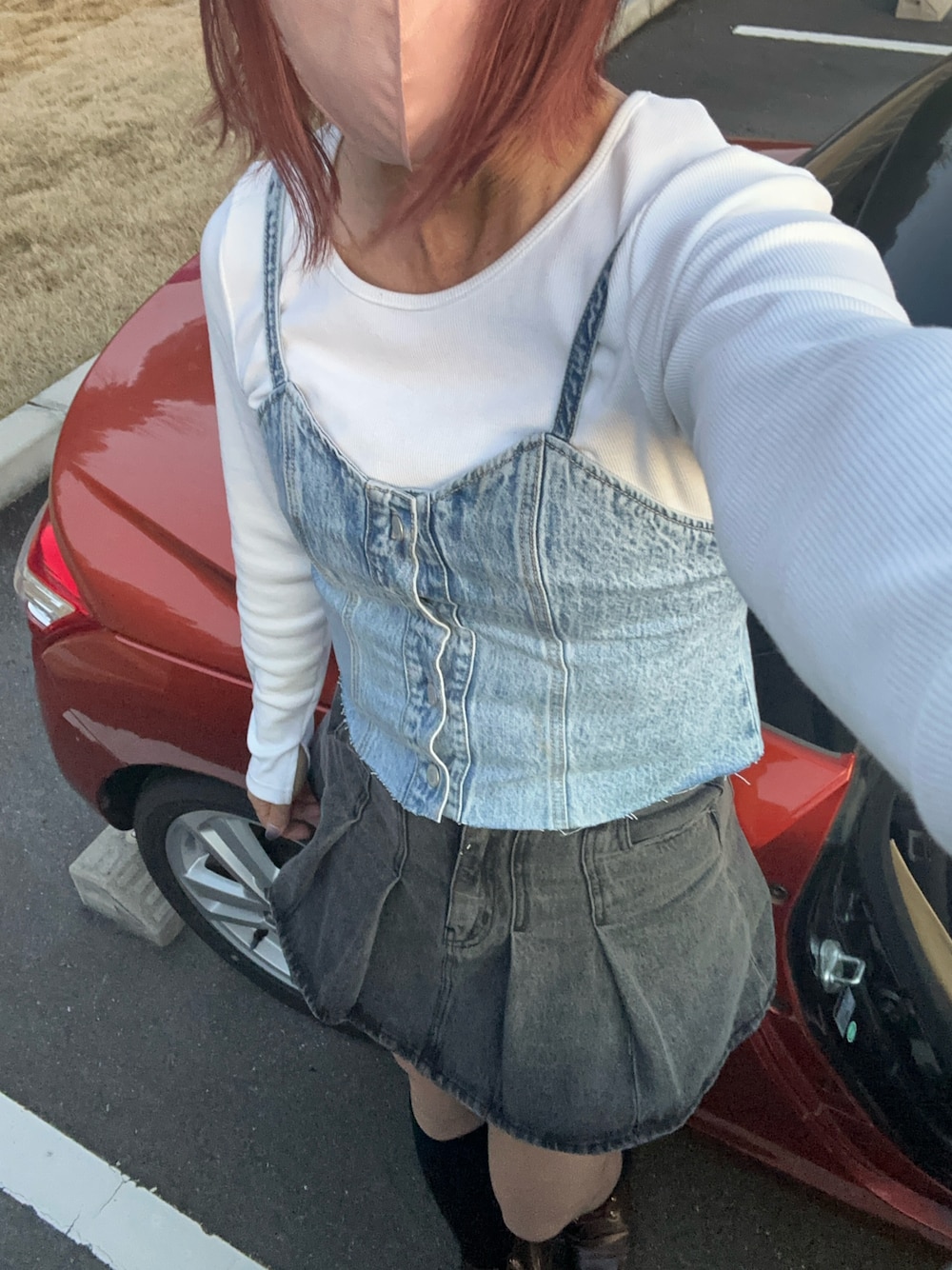 おさ｜RODEO CROWNS WIDE BOWLのデニムスカートを使ったコーディネート - WEAR