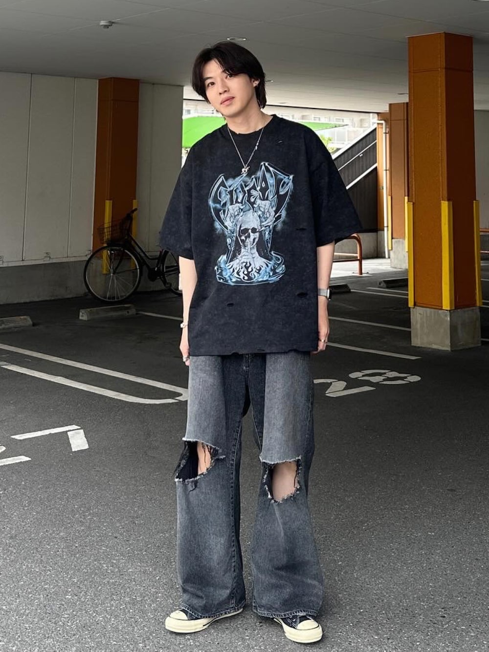 がー｜GIDEAL.のTシャツ/カットソーを使ったコーディネート - WEAR