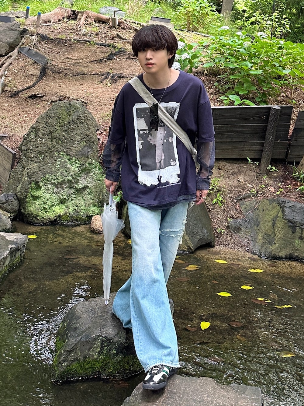 がー｜GIDEAL.のTシャツ/カットソーを使ったコーディネート - WEAR