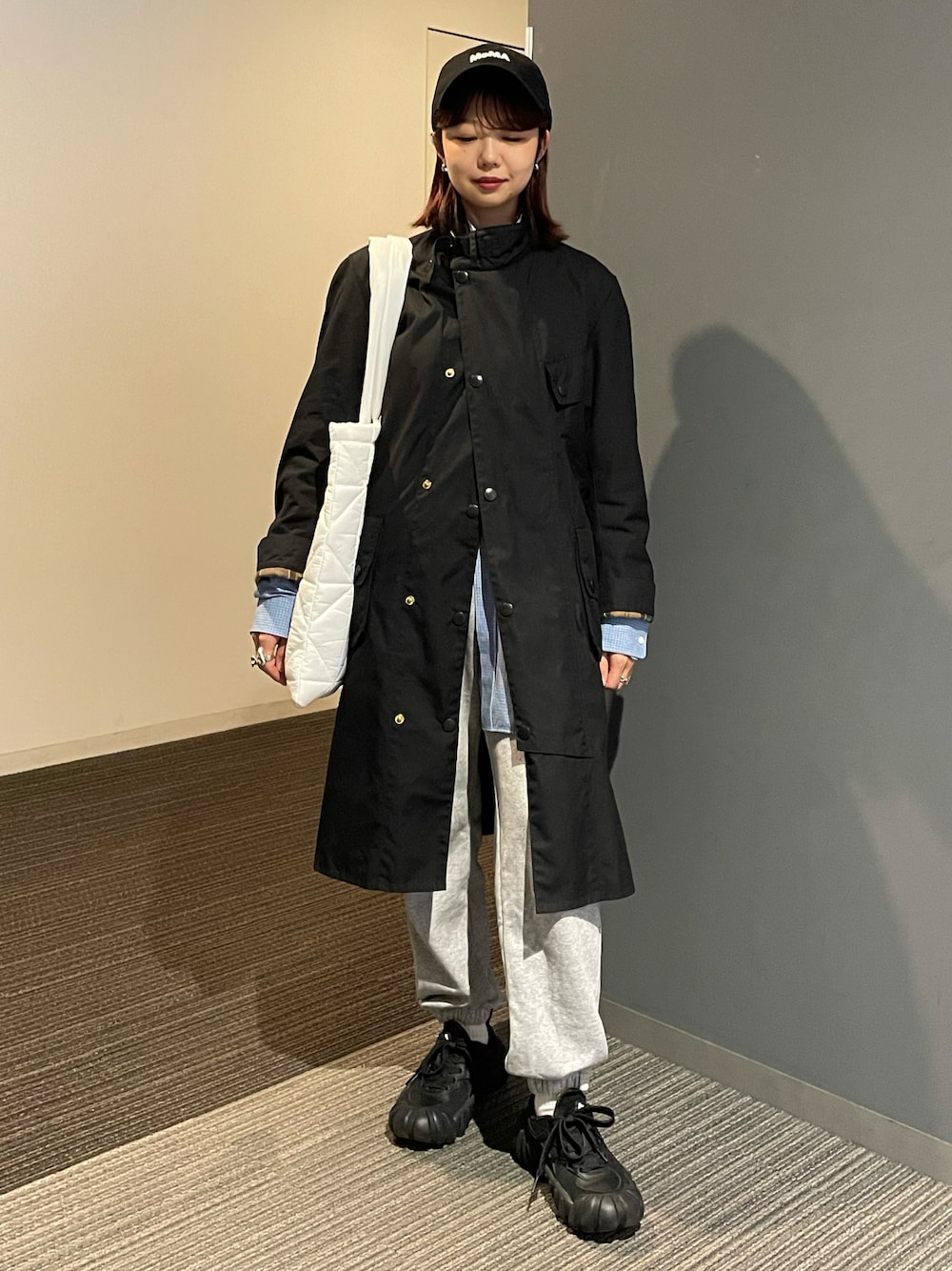 UKI｜Barbourのライダースジャケットを使ったコーディネート - WEAR