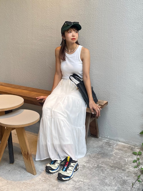 UKI｜UNIQLOのタンクトップを使ったコーディネート - WEAR