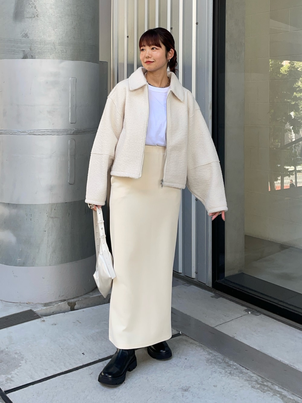 UKI｜y/mのブルゾンを使ったコーディネート - WEAR