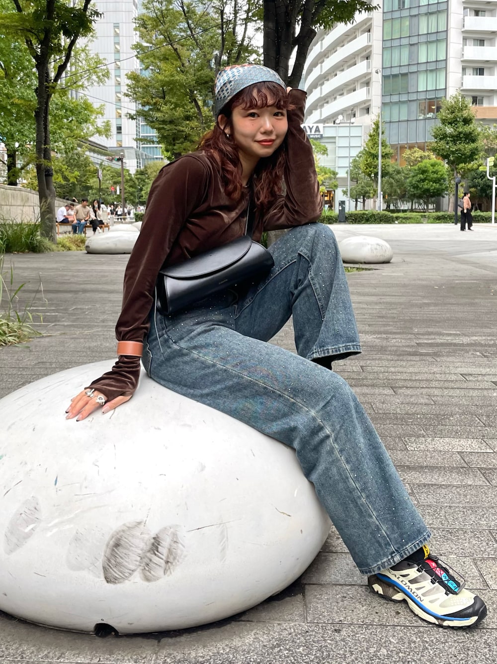 UKI｜CANAL JEANのバンダナ/スカーフを使ったコーディネート - WEAR