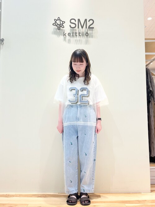 あきほ(SM2 keittio アピタ静岡)｜Samansa Mos2のTシャツ/カットソーを使ったコーディネート - WEAR
