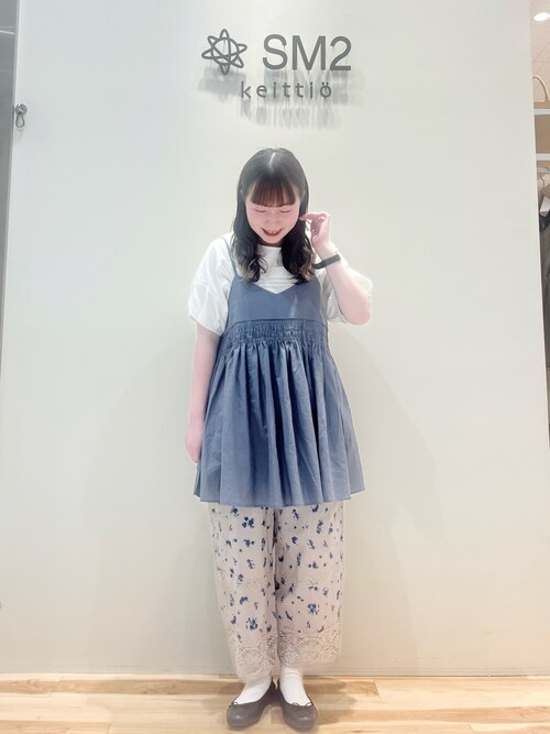あきほ(SM2 keittio アピタ静岡)｜Samansa Mos2のTシャツ/カットソーを使ったコーディネート - WEAR