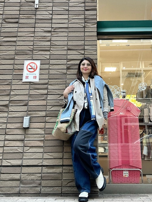 toshikoshi｜CUBE SUGARのデニムパンツを使ったコーディネート - WEAR