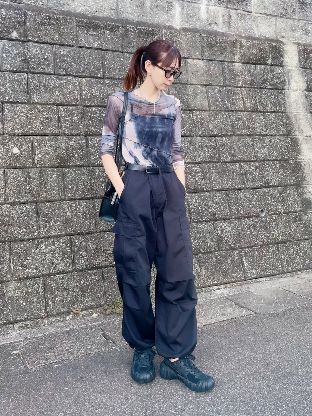 YURI｜GUのカーゴパンツを使ったコーディネート - WEAR