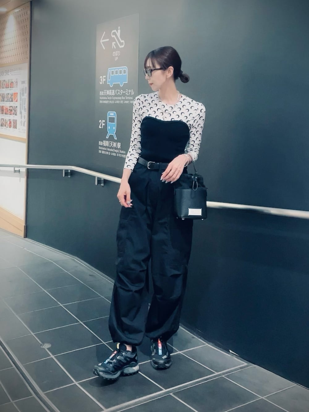 YURI｜GUのカーゴパンツを使ったコーディネート - WEAR