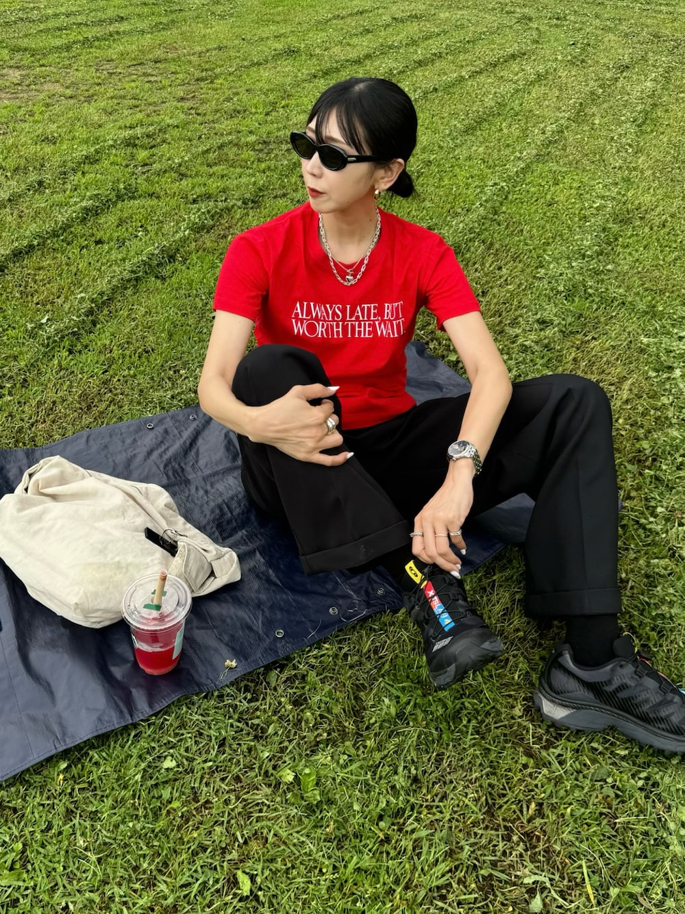 YURI｜nuguのTシャツ/カットソーを使ったコーディネート - WEAR