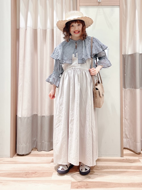 えり(SM2 keittio フジグラン三原)｜Samansa Mos2のシャツ/ブラウスを使ったコーディネート - WEAR