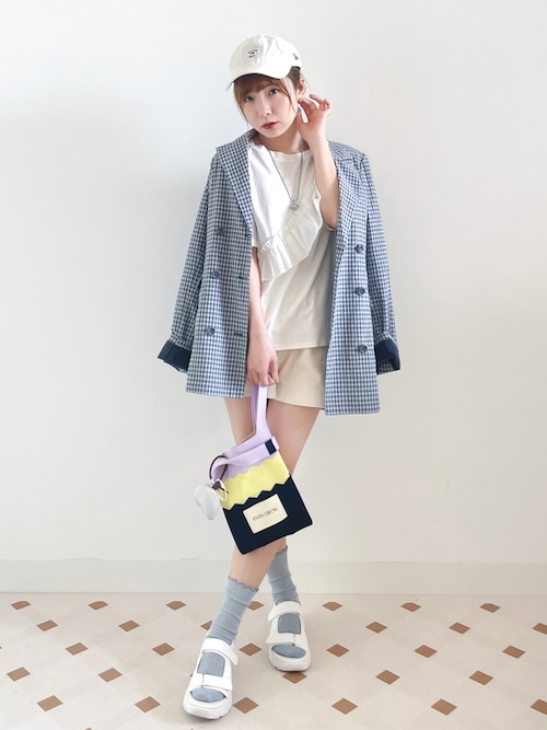 beary_rabbit｜BEAMS BOYのキャップを使ったコーディネート - WEAR