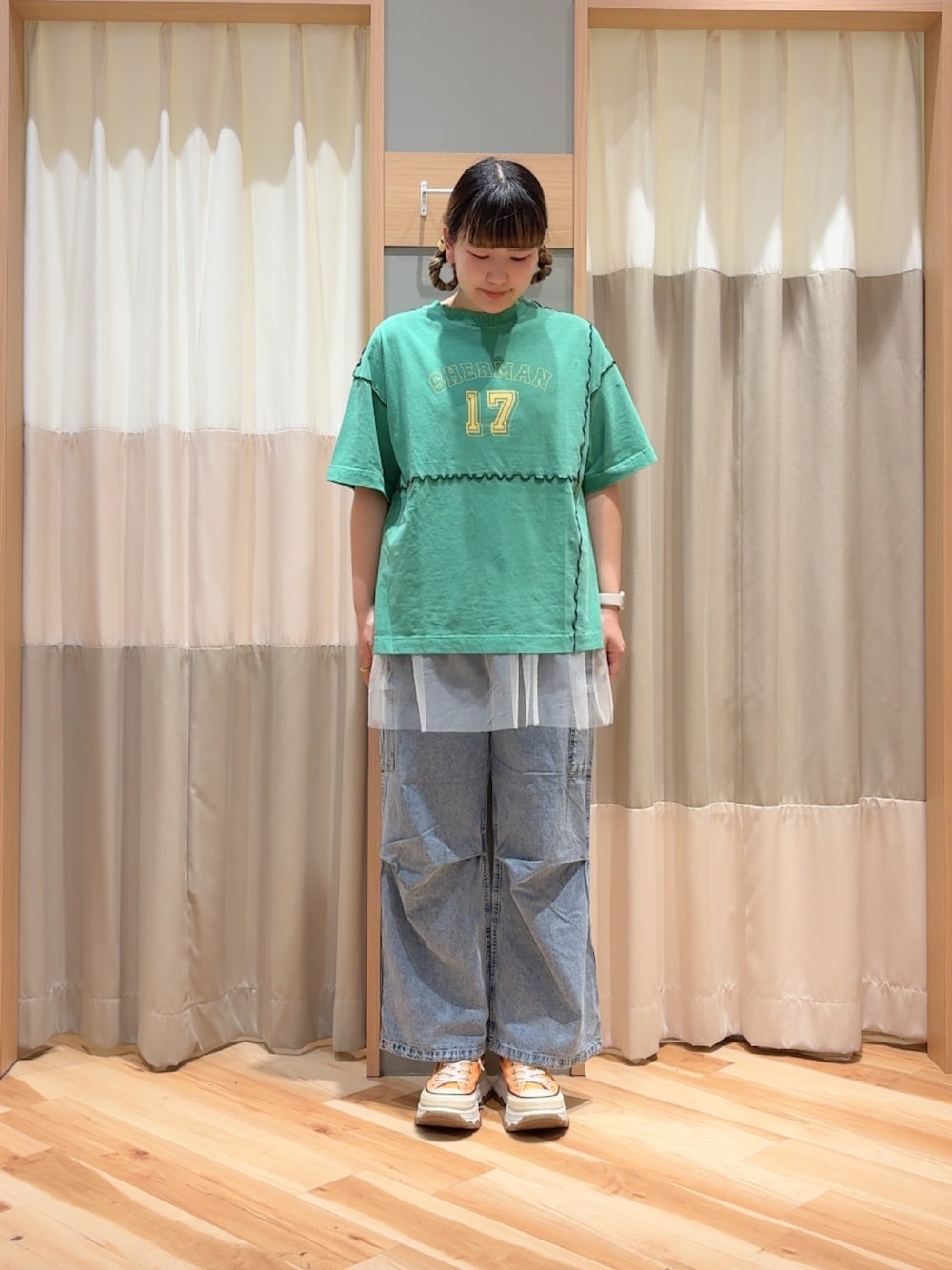 ミユ( ¨̮ )(SM2 keittio イオンスタイル洲本)｜SM2のTシャツ/カットソーを使ったコーディネート - WEAR