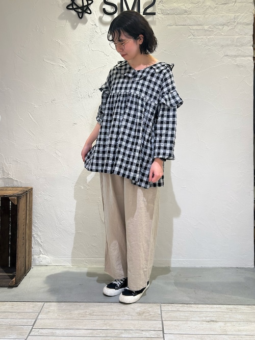 かなみ(SM2 なんばCITY)｜Samansa Mos2のシャツ/ブラウスを使ったコーディネート - WEAR