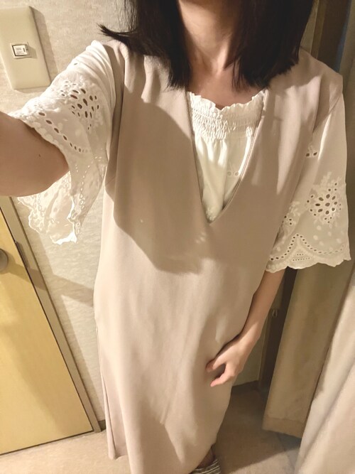 moco｜Bonjour Saganのジャンパースカートを使ったコーディネート - WEAR