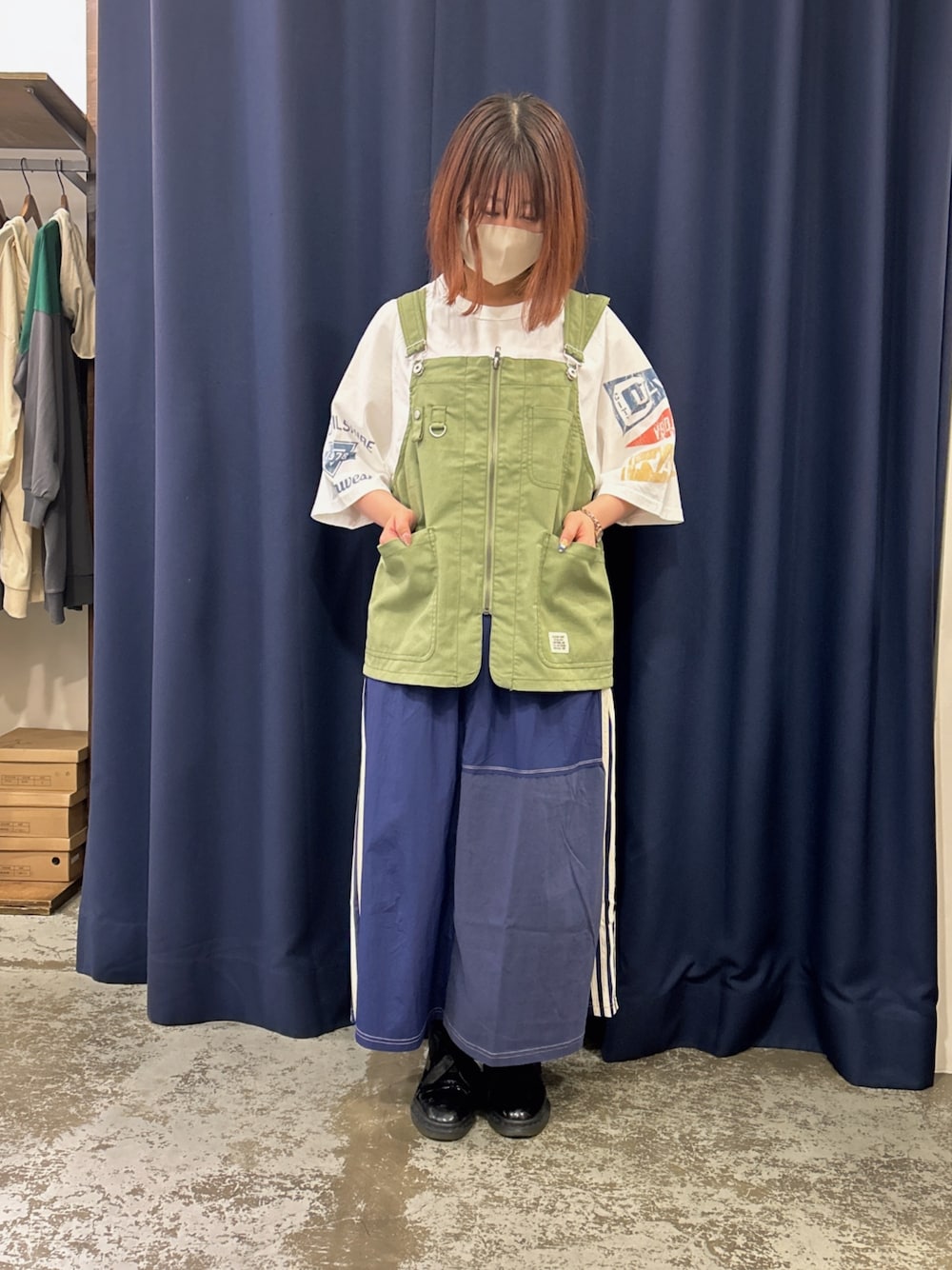 CUBESUGAR_SHIZUOKA(新静岡ｾﾉﾊﾞ店)｜CUBE SUGARのベストを使ったコーディネート - WEAR
