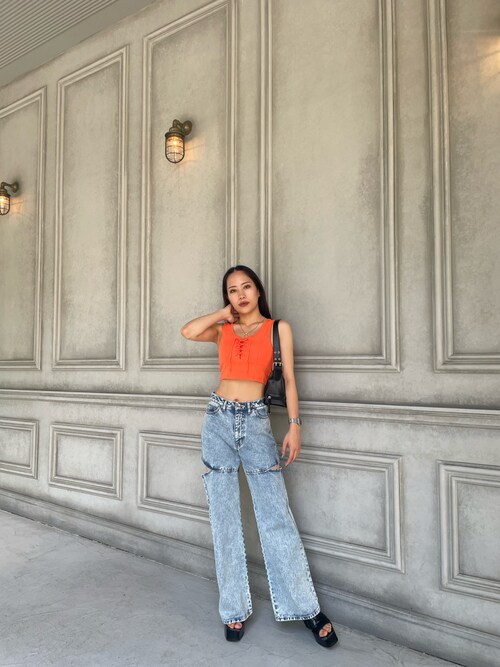 ENVYM_rio（ENVYM）｜ENVYMのタンクトップを使ったコーディネート - WEAR