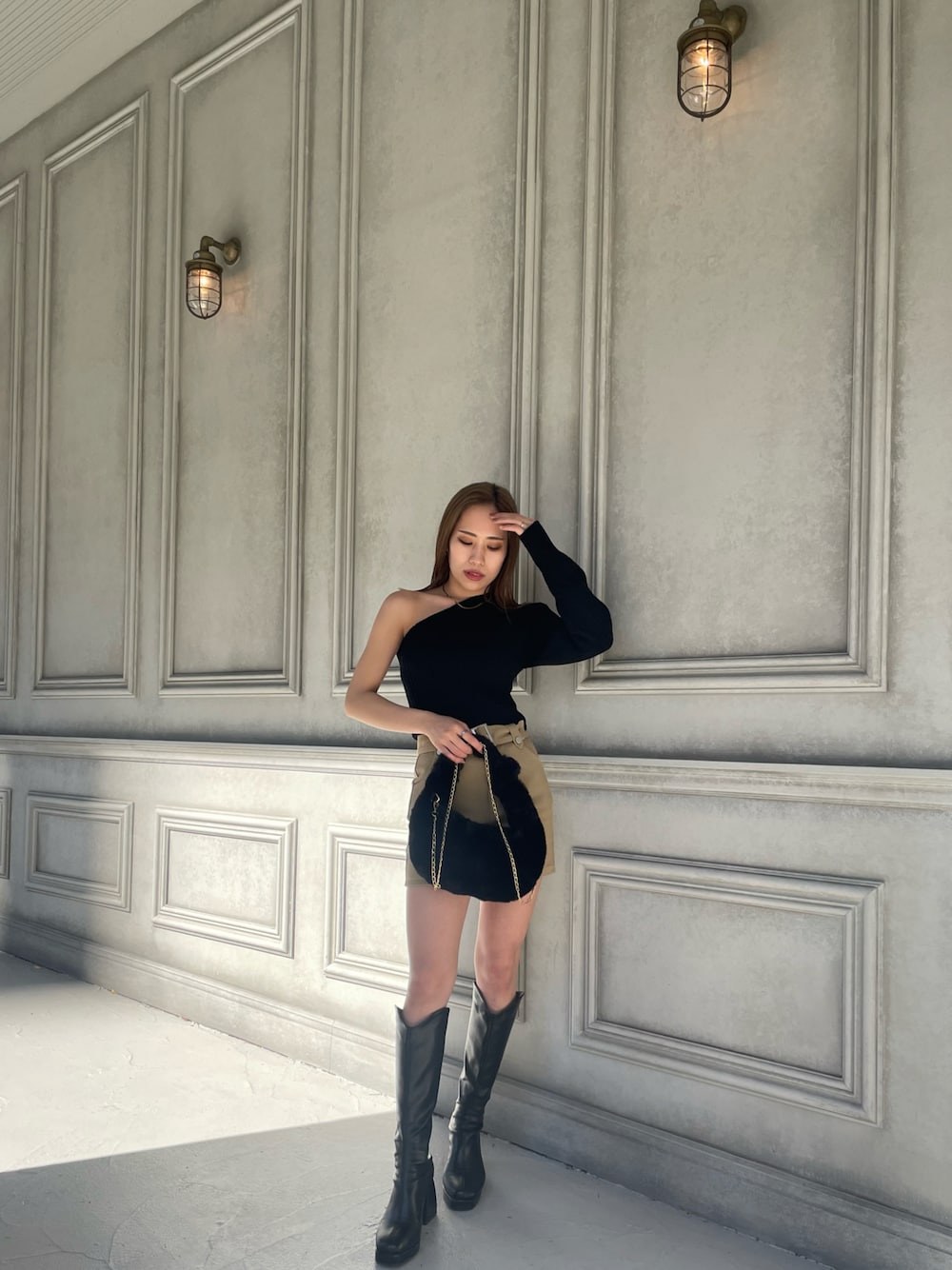 ENVYM_rio(ENVYM)｜ENVYMのニット/セーターを使ったコーディネート - WEAR