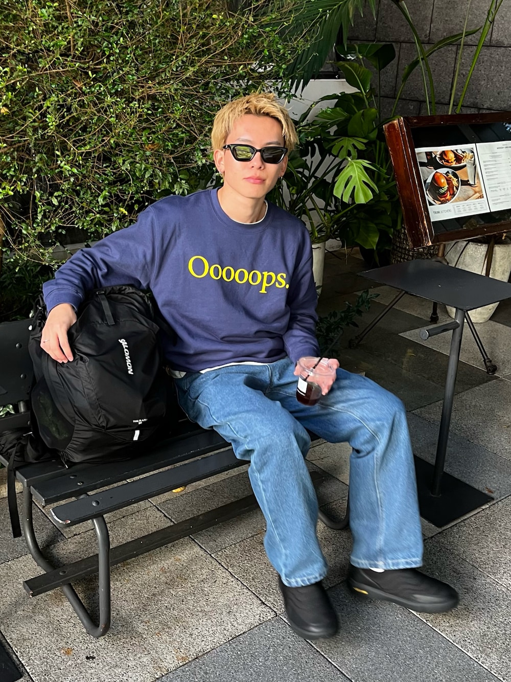 ユダ ｜Ooooopsのスウェットを使ったコーディネート - WEAR