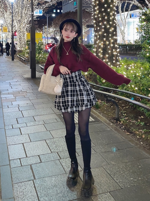 yuka 🤍｜SHEINのハンチング/ベレー帽を使ったコーディネート - WEAR