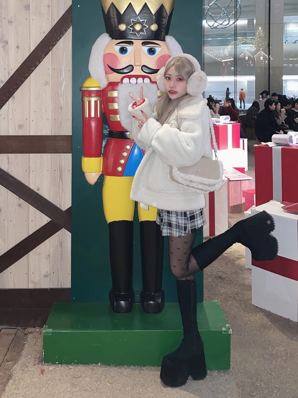 yuka 🤍｜GRLのイヤーマフを使ったコーディネート - WEAR