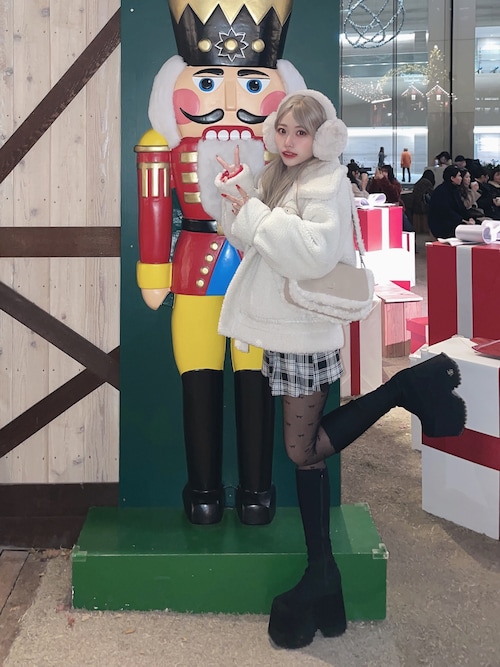 yuka 🤍｜GRLのイヤーマフを使ったコーディネート - WEAR