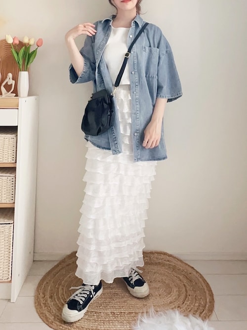 てぃる｜tiptopのスカートを使ったコーディネート - WEAR