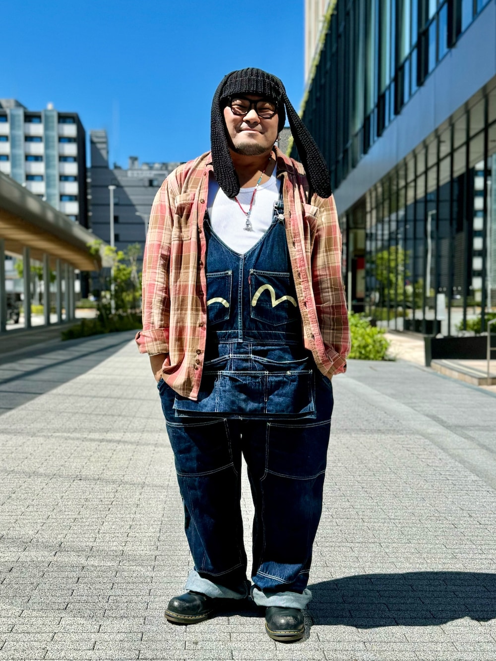 ぬ〜さん(OVERRIDE金沢Rinto)｜OVERRIDEのニットキャップ/ビーニーを使ったコーディネート - WEAR