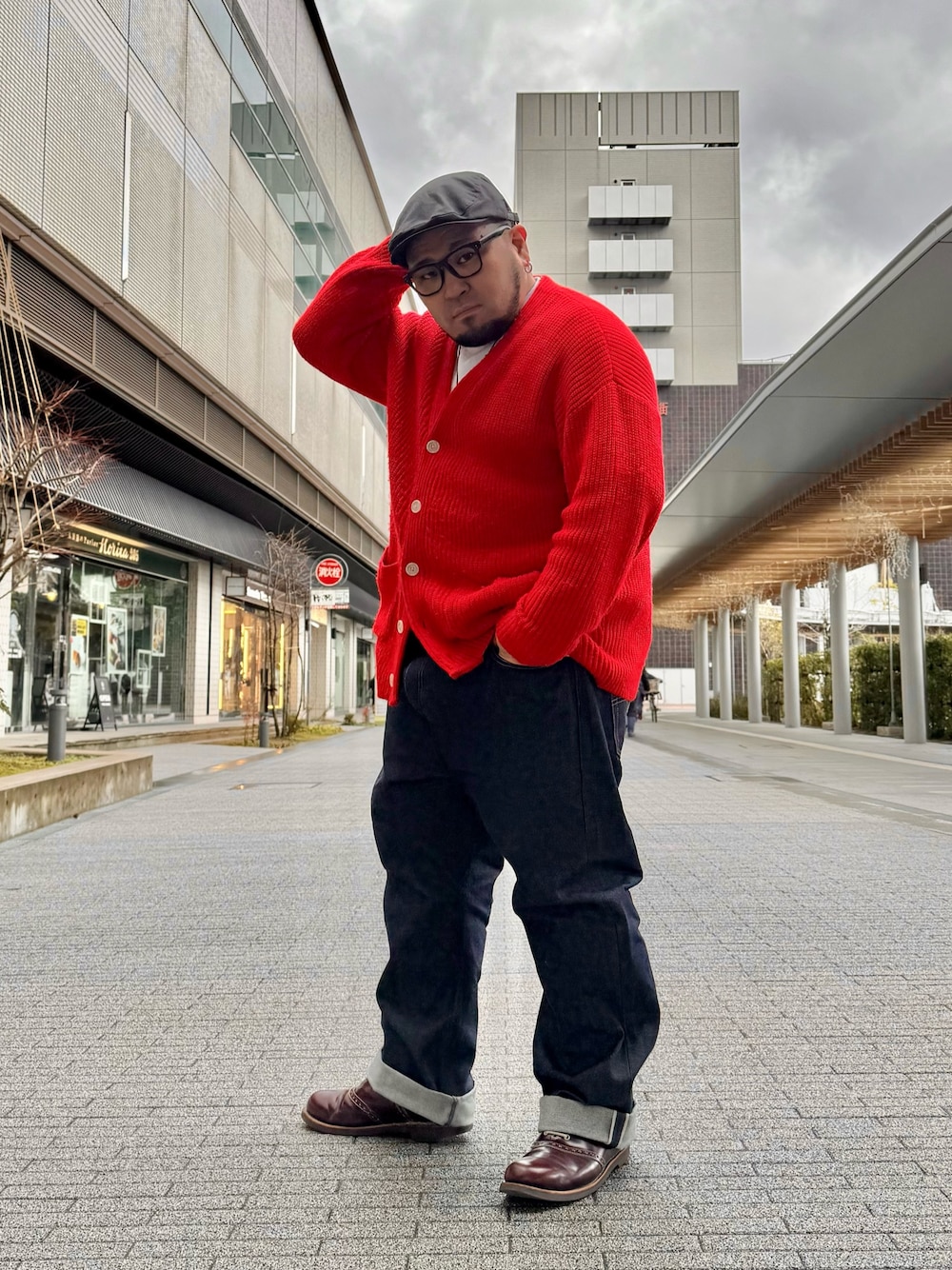 ぬ〜さん(OVERRIDE金沢Rinto)｜OVERRIDEのハンチング/ベレー帽を使ったコーディネート - WEAR