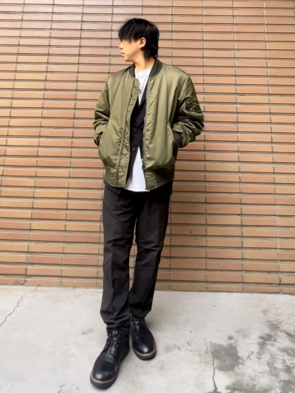 MASAYA｜GUのMA-1を使ったコーディネート - WEAR