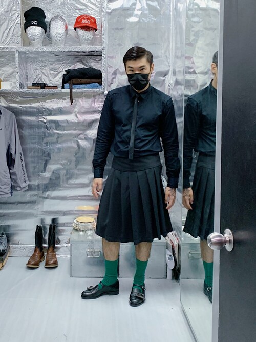 Ethan Chu｜COMME des GARCONSのシャツ/ブラウスを使ったコーディネート - WEAR