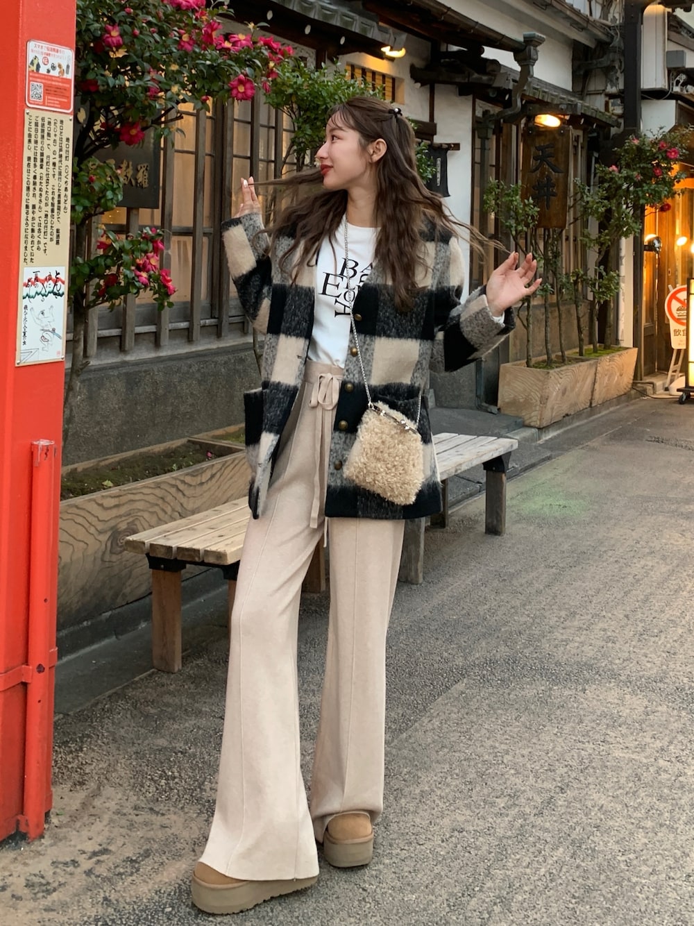 miwo｜nugu CANIEのパンツを使ったコーディネート - WEAR