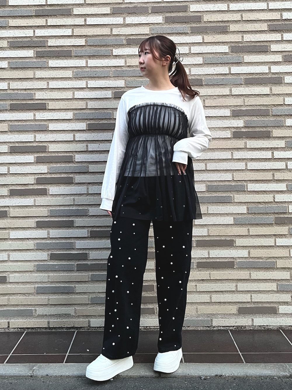 ANAP official(ANAP Online Official)｜ANAPのTシャツ/カットソーを使ったコーディネート - WEAR