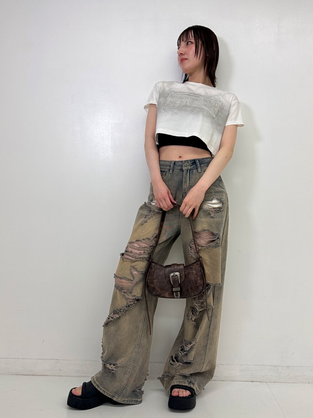 ANAP本部STAFF(ANAP Online Official)｜ANAPのTシャツ/カットソーを使ったコーディネート - WEAR