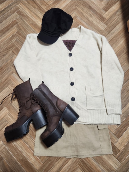 ari。｜OLIVE des OLIVEのキャスケットを使ったコーディネート - WEAR