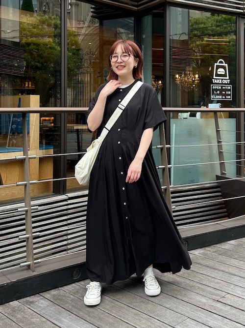 MIKI(un dix cors東武池袋)｜un dix corsのシャツワンピースを使ったコーディネート - WEAR