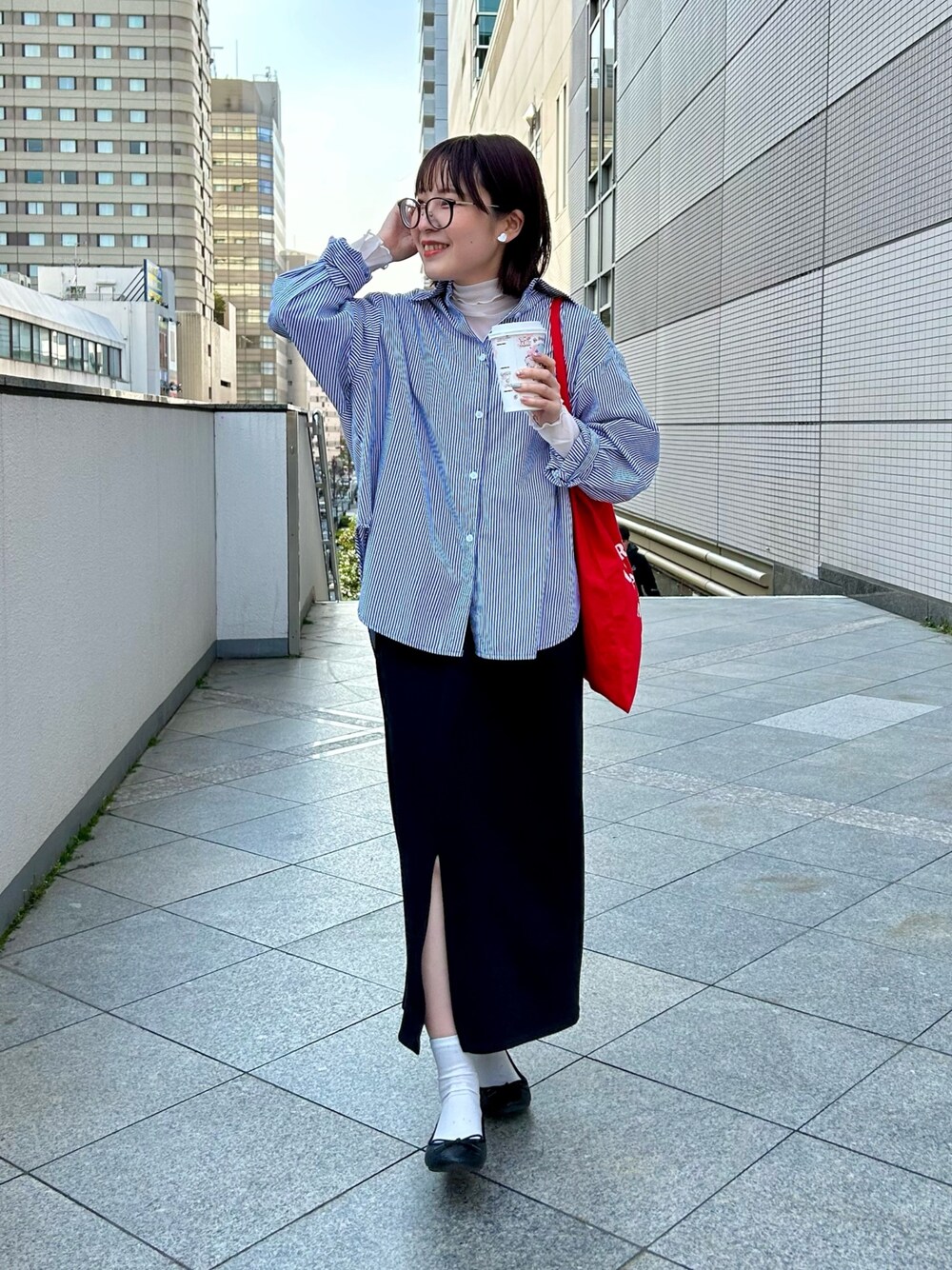 MIKI(un dix cors東武池袋)｜un dix corsのシャツ/ブラウスを使ったコーディネート - WEAR