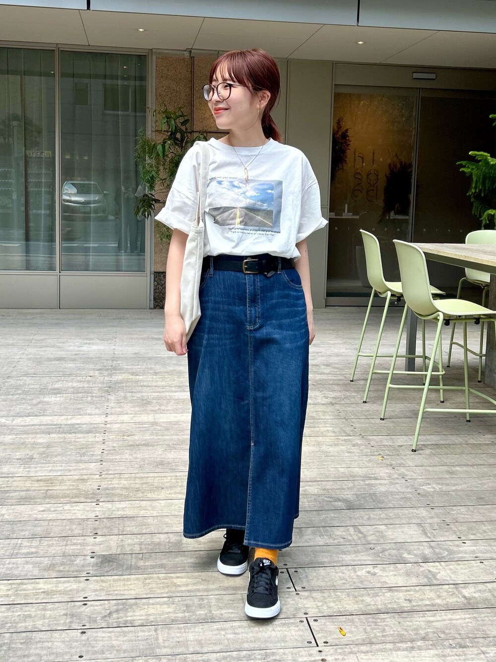 MIKI(un dix cors東武池袋)｜un dix corsのTシャツ/カットソーを使ったコーディネート - WEAR