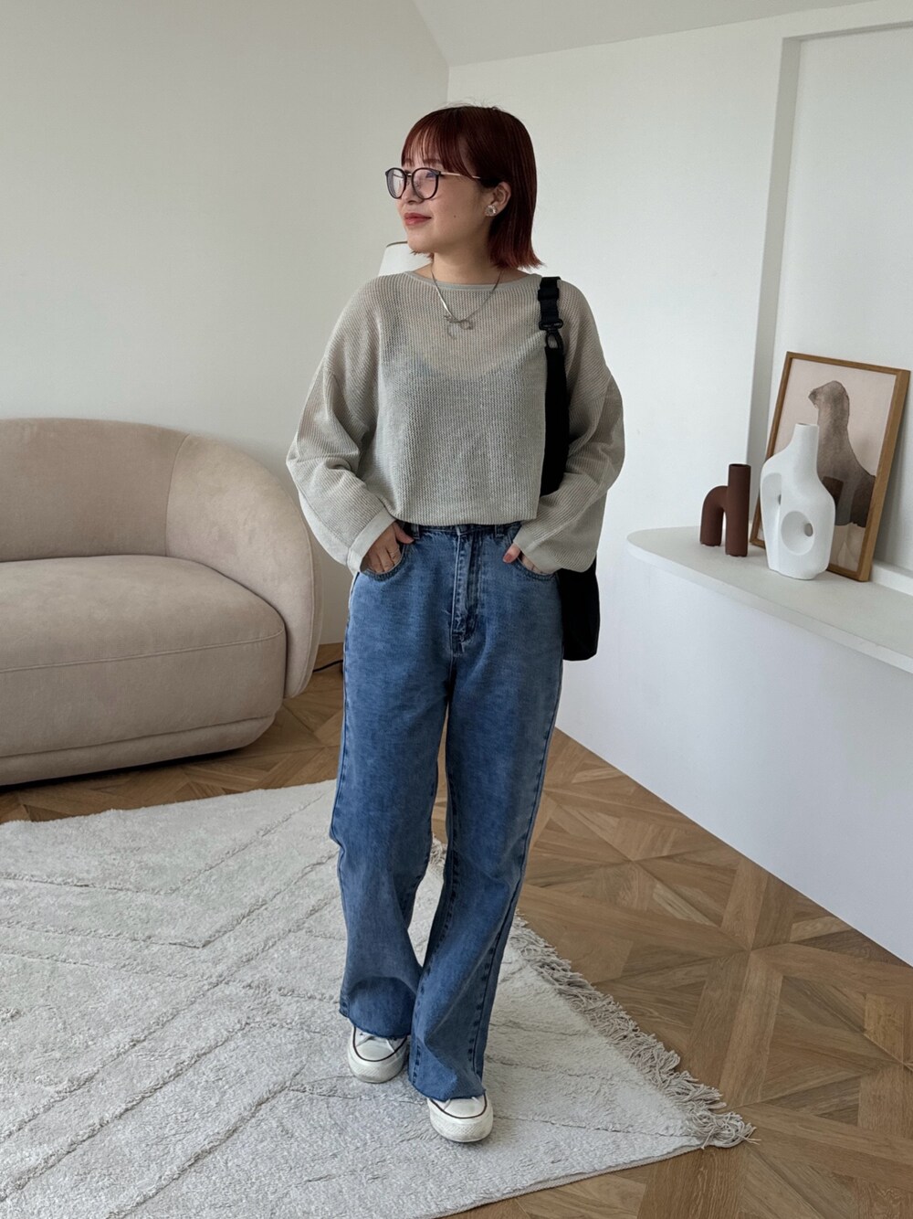 MIKI(un dix cors東武池袋)｜un dix corsのデニムパンツを使ったコーディネート - WEAR