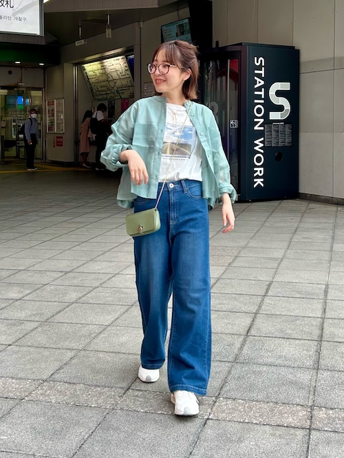 MIKI(un dix cors東武池袋)｜un dix corsのシャツ/ブラウスを使ったコーディネート - WEAR