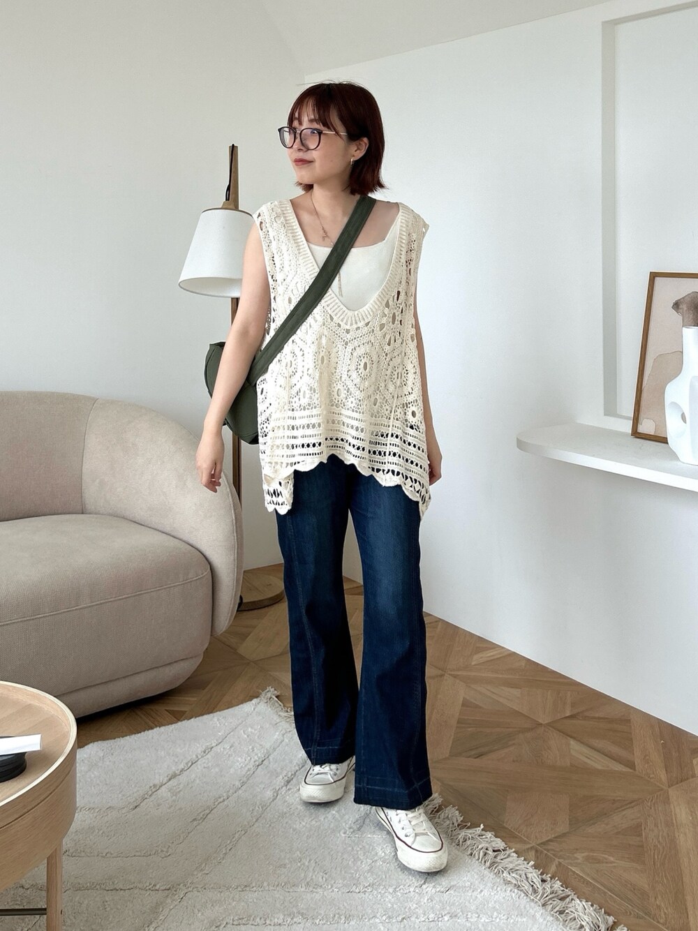 MIKI(un dix cors東武池袋)｜un dix corsのベストを使ったコーディネート - WEAR